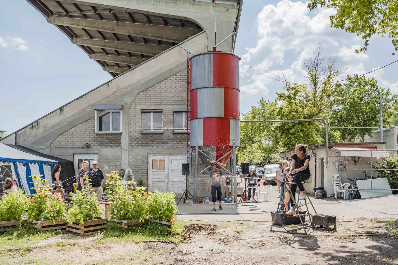 “Regenwasser-Silo Rakette” / rk Studio